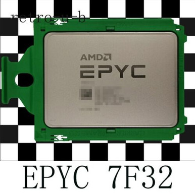 Amd Epyc 7F32 8Cores 16 Threads 3.7Ghz Up To 3.9Ghz 180W Cpu Processor ...