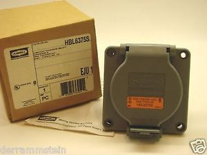Hubbell Hbl6375S Circuit Inlet 50 Amp Spider Ii Portable Power ...