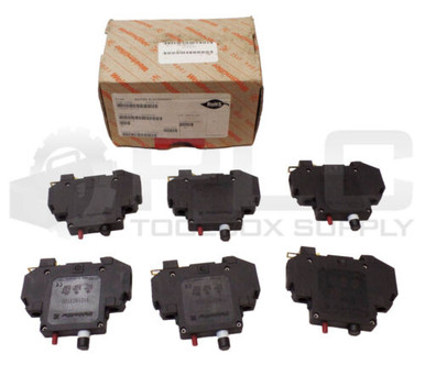 New Box Of 6 Weidmuller 9101803500 Circuit Breaker 5A 240-250Vac 65 ...