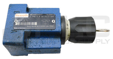 Rexroth R900205517 2-Way Pressure Compensated Flow Control Valve - SPW ...
