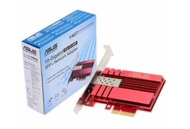 Asus Xg-C100F Pci-E 10 Gigabit Lan Card Network Adapter-Express Ship ...