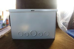 Hoffman - A12R128 Type 3R Enclosure, Screw Cover 12 in x 12 in x 8 in ...