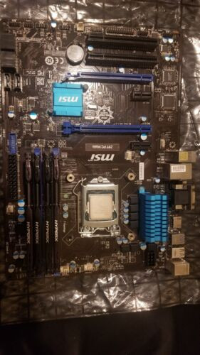 Msi Z97 Pc Mate Motherboard With 32Gb Hyperx Fury Black Ram And I7 ...