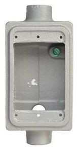 APPLETON ELECTRIC FSCA-1-75 Cast Device Box,FSCA,1Gang,3/4 Hub ...