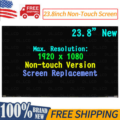 23.8" New For Dell Optiplex 5400 Led Lcd Non-Touch Screen Display Fhd ...
