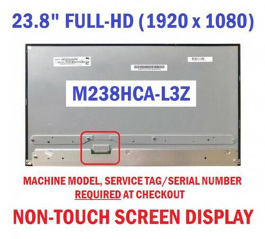 Hp 24-X 24-Xa0015 24" Borderless All-In-One Non Touch Lcd Screen 23.8 ...