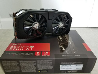 Xfx Radeon Rx 5700 Xt 8Gb Raw Ii Gddr6 Graphics Card (Rx-57Xt8Offr ...