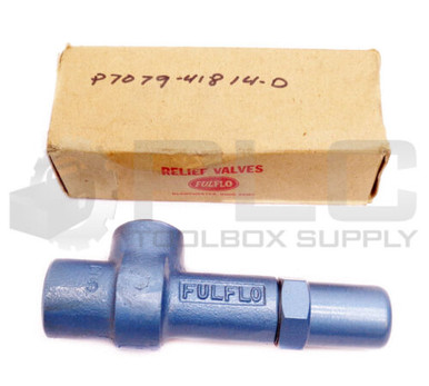 New Fulflo Hydraulic 1/2" Relief Valve - SPW Industrial
