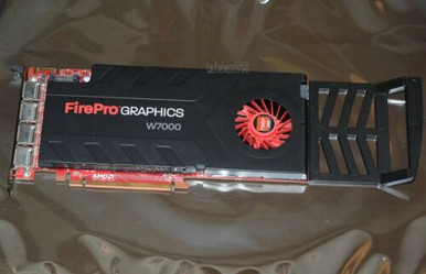 Amd Firepro W7000 4Gb Pcie X4 Displayport Video Graphics Card New - SPW ...