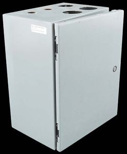 Hoffman 16x12x8 CONCEPT 4/12 Wall-Mount Enclosure Industrial Control ...