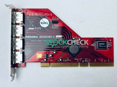 Addonics Ads3Gx4R5-E Controller Card- Pci-X Interface - SPW Industrial