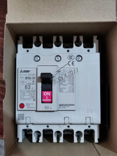 New 1Pcs Mitsubishi Nf63-Sv 3P 63A Molded Case Circuit Breaker - SPW ...