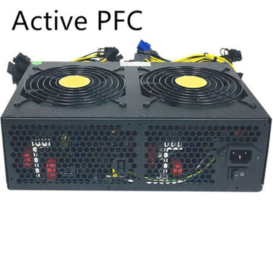 3300W 110-240V Atx Psu Power Supply Miners Pc Power Supply 12 Card ...