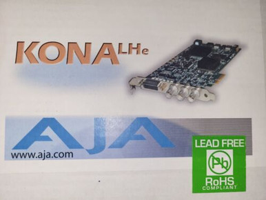 Aja Kona Lhe 102035-03 Video Caption Card Pcie Board New With Cables ...