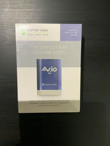 Av.Io 4K Grab Go Usb Video Capture Hd 1080P 60 Fps Uhd 4K - SPW Industrial