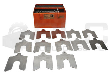 Accushim D Precut Shim Set W/ 192 Shims - SPW Industrial