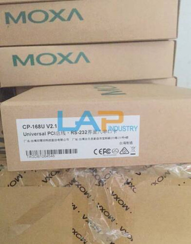 1Pcs New For Moxa Card Cp-168U 8-Port Rs232 Pci Multi-Serial Card With ...