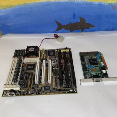 Luckystar Ls486E Motherboard And Am5X86-P75-S 133Mhz Cpu, 8Mb Ram ...