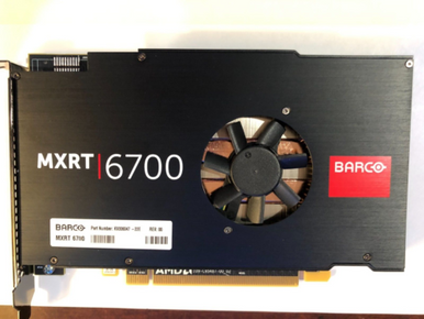 Barco Amd Mxrt 6700 8Gb Ddr5 4-Port Dp Graphics Card - SPW Industrial