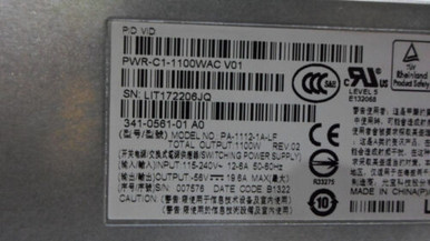 Cisco Liteon Pwr-C1-1100Wac 341-0561-01 Pa-1112-1A-Lf 1100 Watts Power ...
