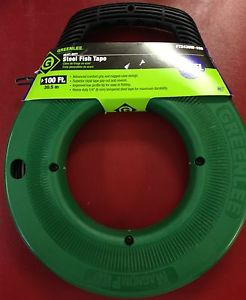 GREENLEE FTS438W-100 Steel Fish Tape 100Ft NEW - SPW Industrial