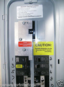 GE-200X General Electric GE Generator interlock kit 200A Panel Transfer ...