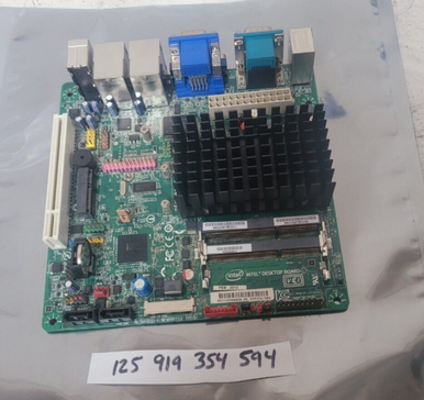 Intel® Desktop Board D2500Cc G43156-302 Fw: Ccdt10N.86A.0030 Not I/O ...