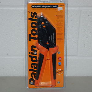 Paladin Tools/ Greenlee, Pa8045, Crimpall Rj45, & Cable Tv F Crimper ...