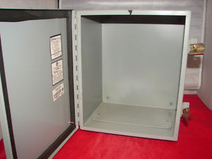 COOPER B-LINE LR78446 8X10X12 ENCLOSURE CABINET TYPE 12 & 13 NNB - SPW ...