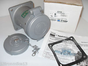 New Appleton Adr1034 100-Amp Pin&Sleeve Receptacle 100A 600V 3W 4P ...