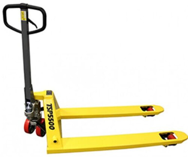 4 Way Pallet Truck Jack 3300 Lbs 33X48 Hand Truck Warranty Poly Load ...