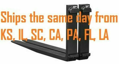 Forklift Forks Set 1-3/4X4X72" Class 2 Standard Forks 6 Feet Foot 5-6K ...