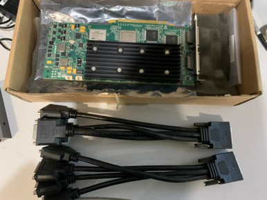 Matrox Mura-Mpx44Hf Mura Mpx-4/4 Pcie Video Controller Board W/ 4-Way ...