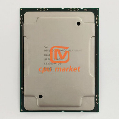 Intel Xeon Platinum 8260 Qs 24 Cores 2.3Ghz 165W Cpu Processor - SPW ...
