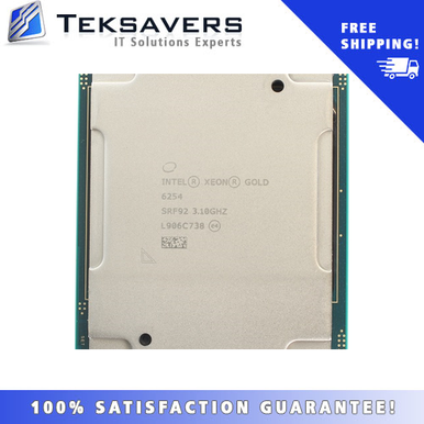 Intel Xeon Gold 6254 18-Core 3.1Ghz Lga3647 Processor Srf92 - SPW ...