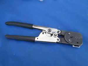Sargent Tools 3120 CT Ratchet Crimp Tool 22-10 AWG Electrical Wire ...