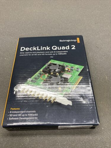 Blackmagic Design Decklink Quad 2 (Bdlkdvqd2) - SPW Industrial