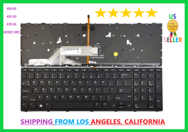 Hp Probook 450 G5 455 G5 470 G5 Backlit Keyboard L01027-001 - SPW ...