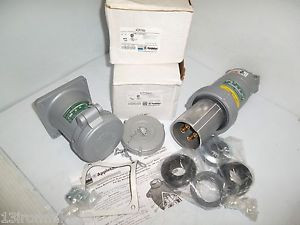Appleton Acp1044Cd&Adr1044 100-Amp Pin&Sleeve Generator Plug&Receptacle ...