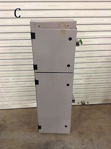 16 X 10 X 52 Two Door Electrical Enclosure Wireway Wiring Box Cabinet ...