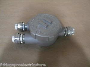 APPLETON GRUSE50 ROUND JUNCTION BOX WITH 1/2 UNIONS - SPW Industrial