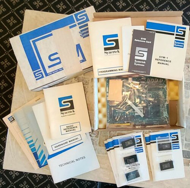 Two (2) Synertek Sym Model 1 With Three (3) Bas-1 And Two (2) Rae-1 ...