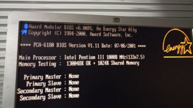 Industrial Pc Advantech Pca-6180 Rev. B1 1906618004 Bios V1.11 Intel ...