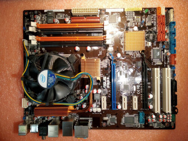 Asus P5Q3 Rev 1.00G + Core2 E8400 [Socket Lga-775] Motherboard- - SPW Industrial