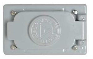 Appleton Electric Fsk-Wgf1 Cover,For Gfi, Nema 3R,1Gang,Cf Aluminum ...