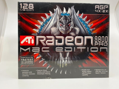 Apple Mac Edition Ati Radeon 9800 Pro Agp Video Graphics Card In Retail ...
