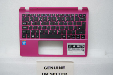Working Acer Aspire E3-111 V3-111P Upper Cover Palmrest Uk Keyboard ...
