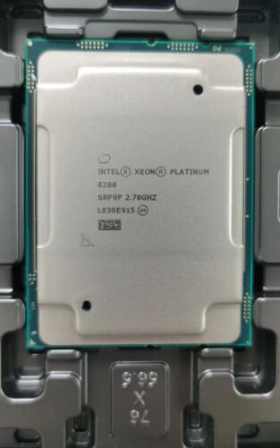 Intel Xeon Platinum 8280 Qs Version Cpu Processor 28 Cores 56 Ths 2.7 ...