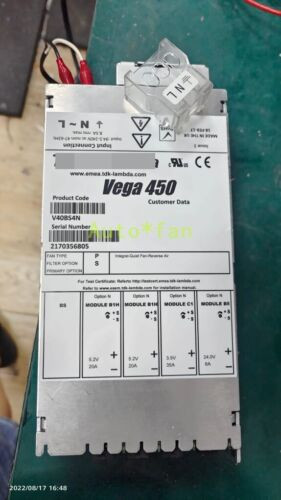 Used Vega 450 V40Bs4N Power Supply - SPW Industrial