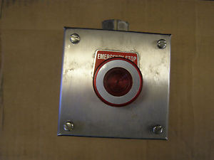 Stainless Steel Electrical Enclosure W/ Emergency Stop Button - SPW ...